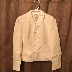 LOFT | Jackets & Coats | Brand New Loft All White Blazer Nwt | Poshmark